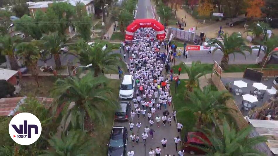 Exitosa primera corrida familiar de Carozzi se vivió en Teno | Actualidad | VLN Radio